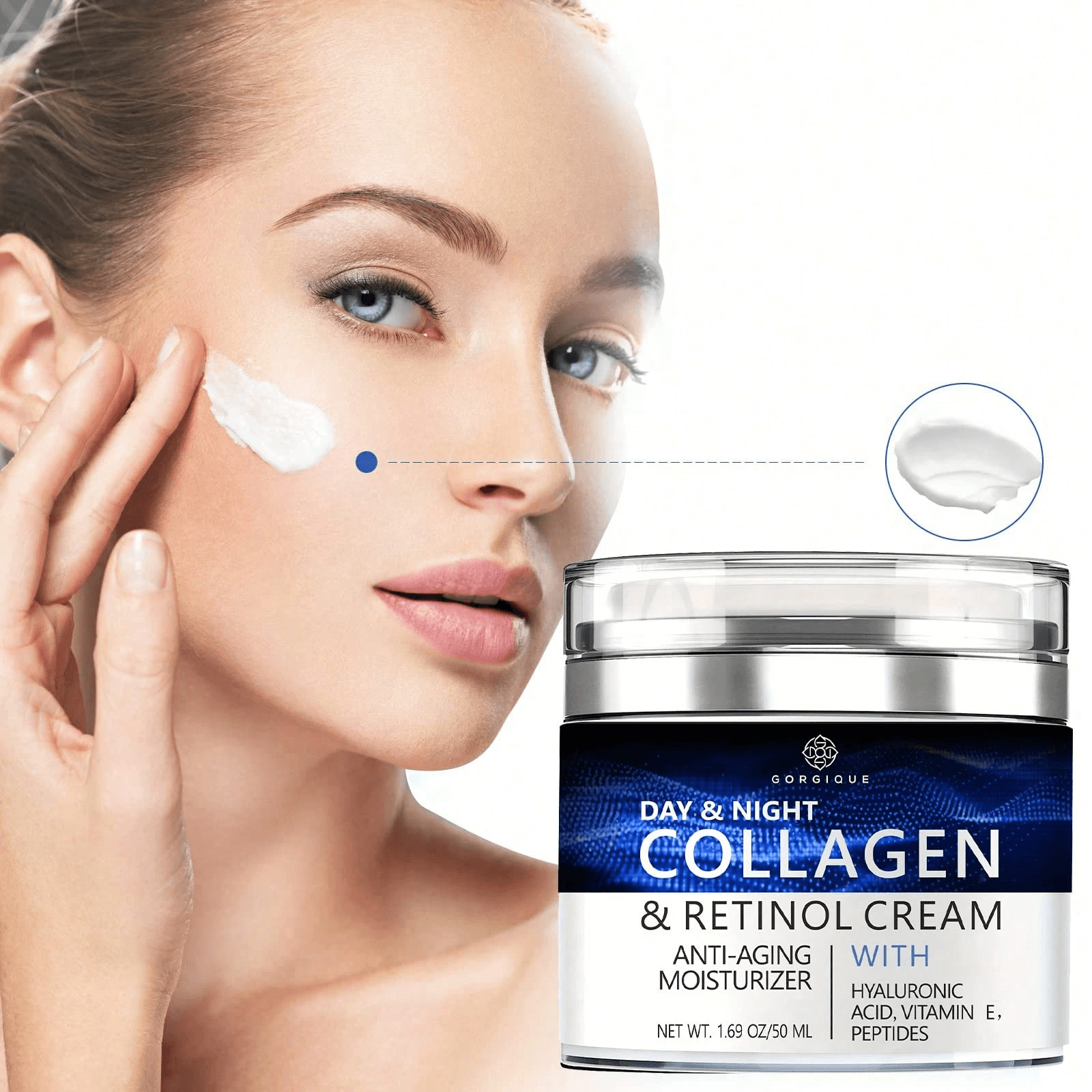 Gorgique Day & Night Collagen Retinol Cream - 50ml – Pinoy Hyper Kuwait