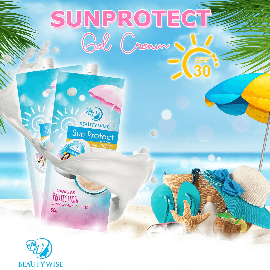 Beauty Wise Sun Protect Gel-Cream With SPF30 - 50g – Pinoyhyper