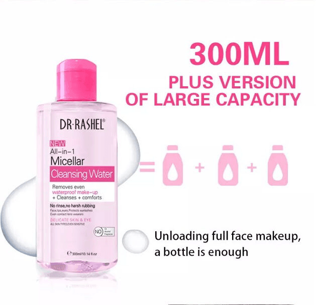 Dr.Rashel All-In-1 Micellar Cleansing Water - 300ml – Pinoyhyper