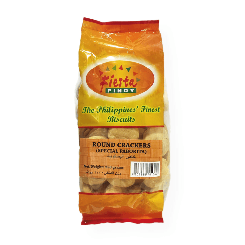 Fiesta Pinoy Round Crackers (Special Paborita) - 250g – Pinoyhyper