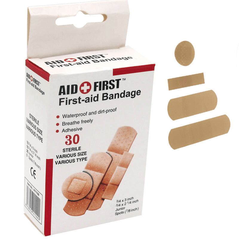 First Aid Bandage Assorted 30pcs Box – Pinoyhyper