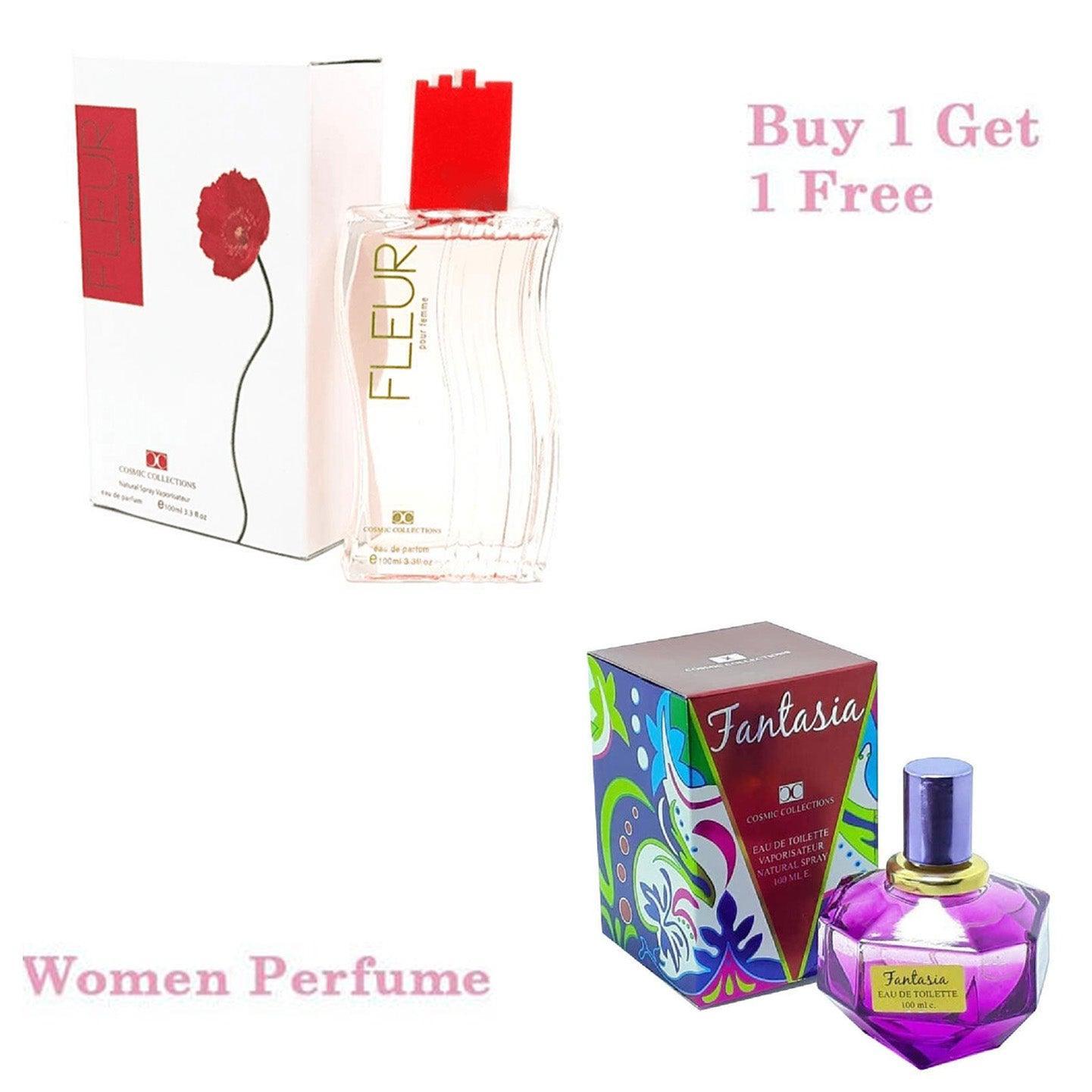 Fleur Pour & Fantasia Sensational Women Perfumes 1+1 PR-7 – Pinoyhyper