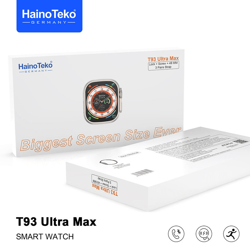 Haino Teko T93 Ultra Max Smart Watch - Original Germany – Pinoyhyper