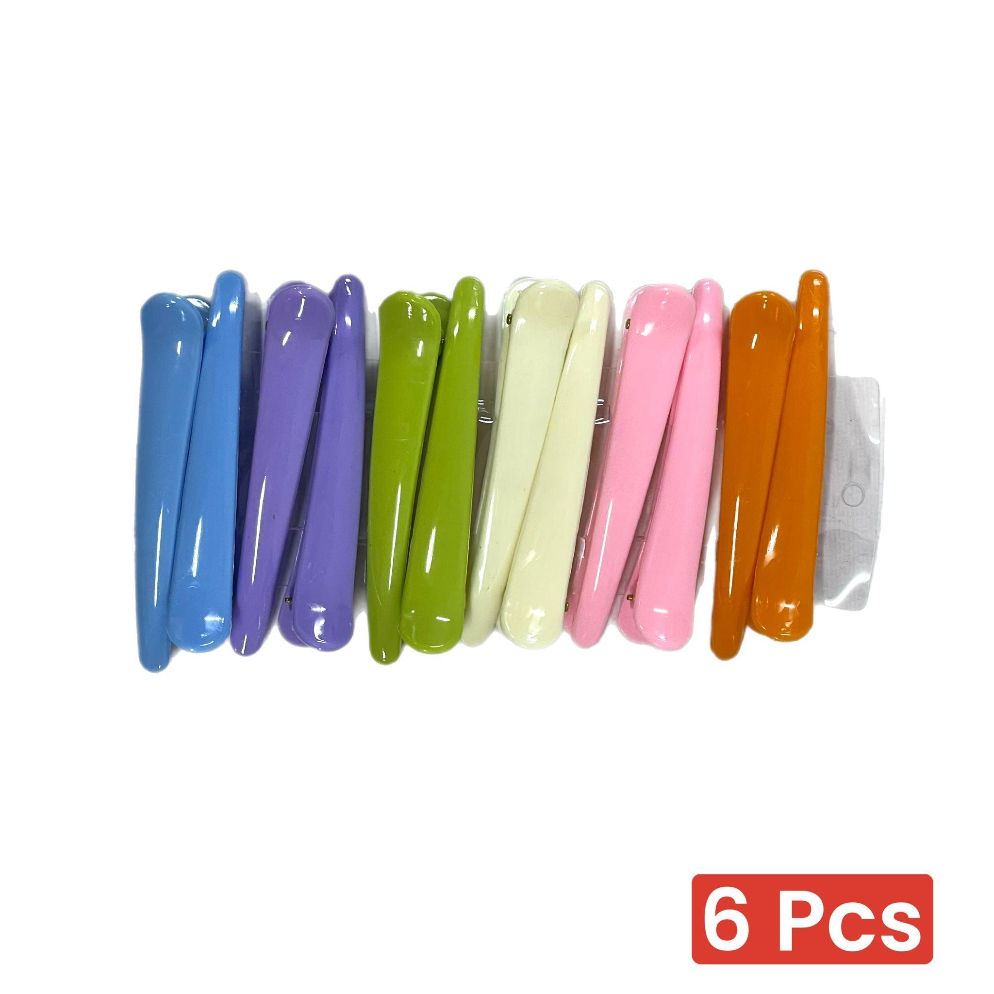 Hair Clip Colors Saloon Hair Clip - 6 Pcs (415846) – Pinoyhyper