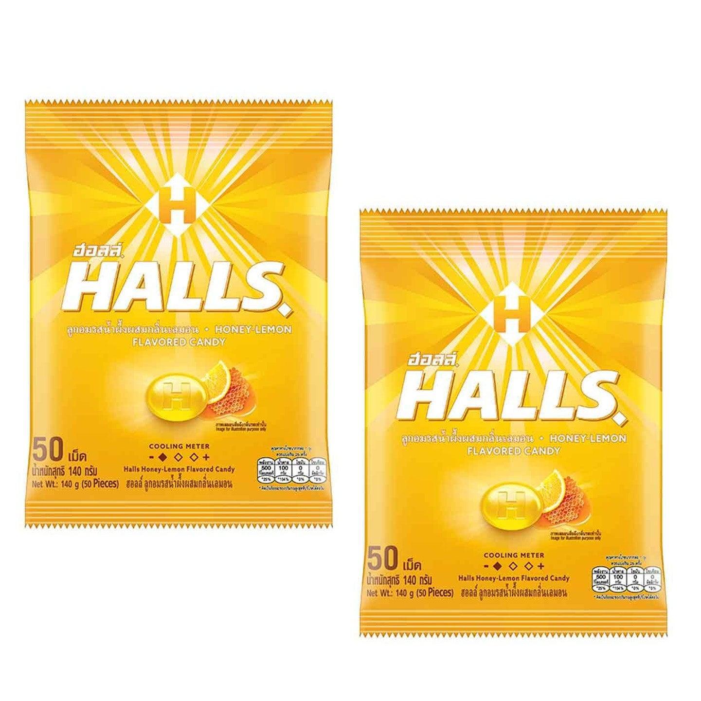 Halls Honey Lemon Candy 50pcs 140g (1+1) Offer – Pinoyhyper