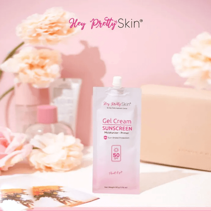 Hey Pretty Skin Gel Cream Sunscreen SPF50 - 50g – Pinoyhyper