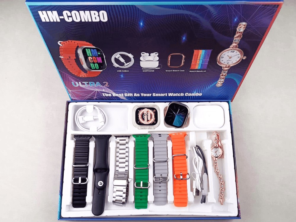 HM-Combo Ultra 2 Smart Watch + Airpods – Pinoyhyper