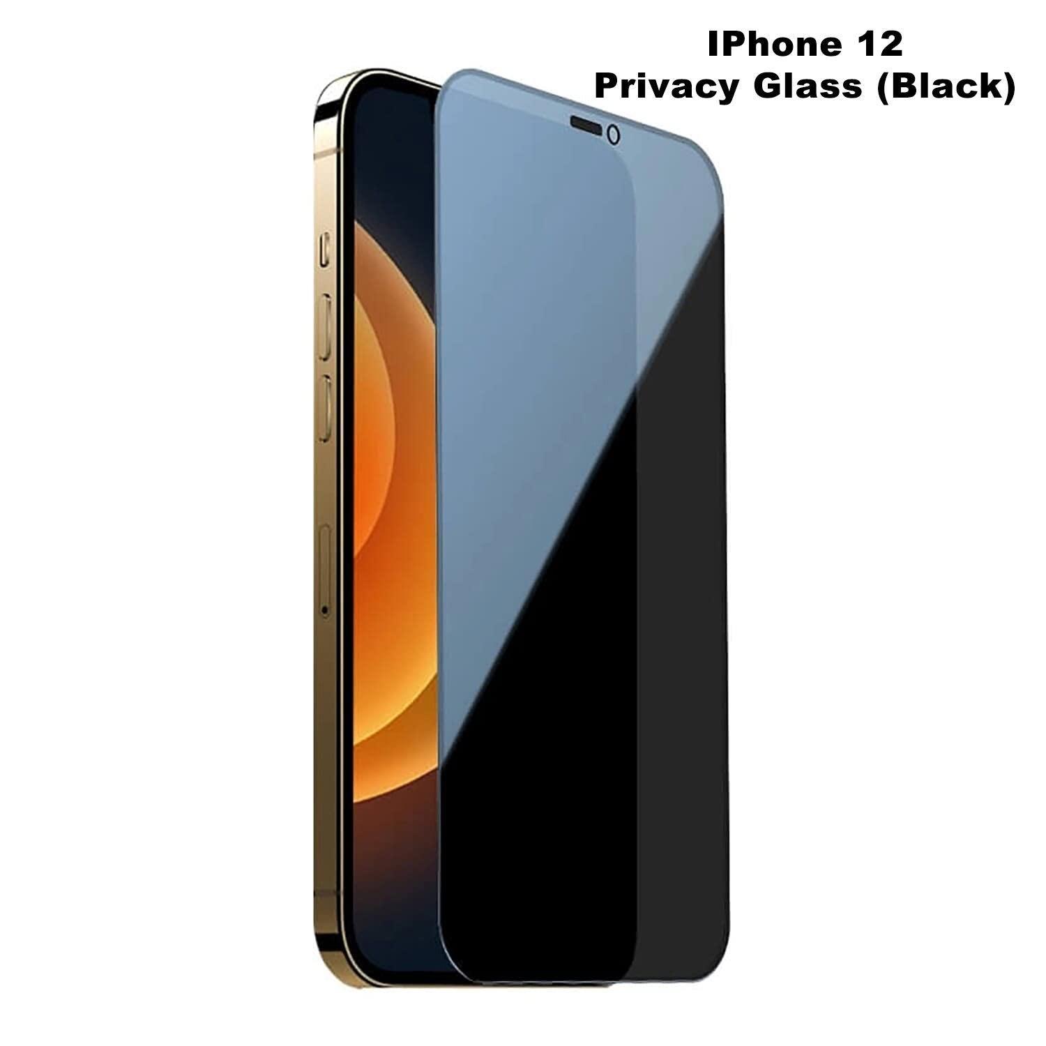 IPhone 12 (Black) Privacy Glass Original Screen Protector – Pinoyhyper