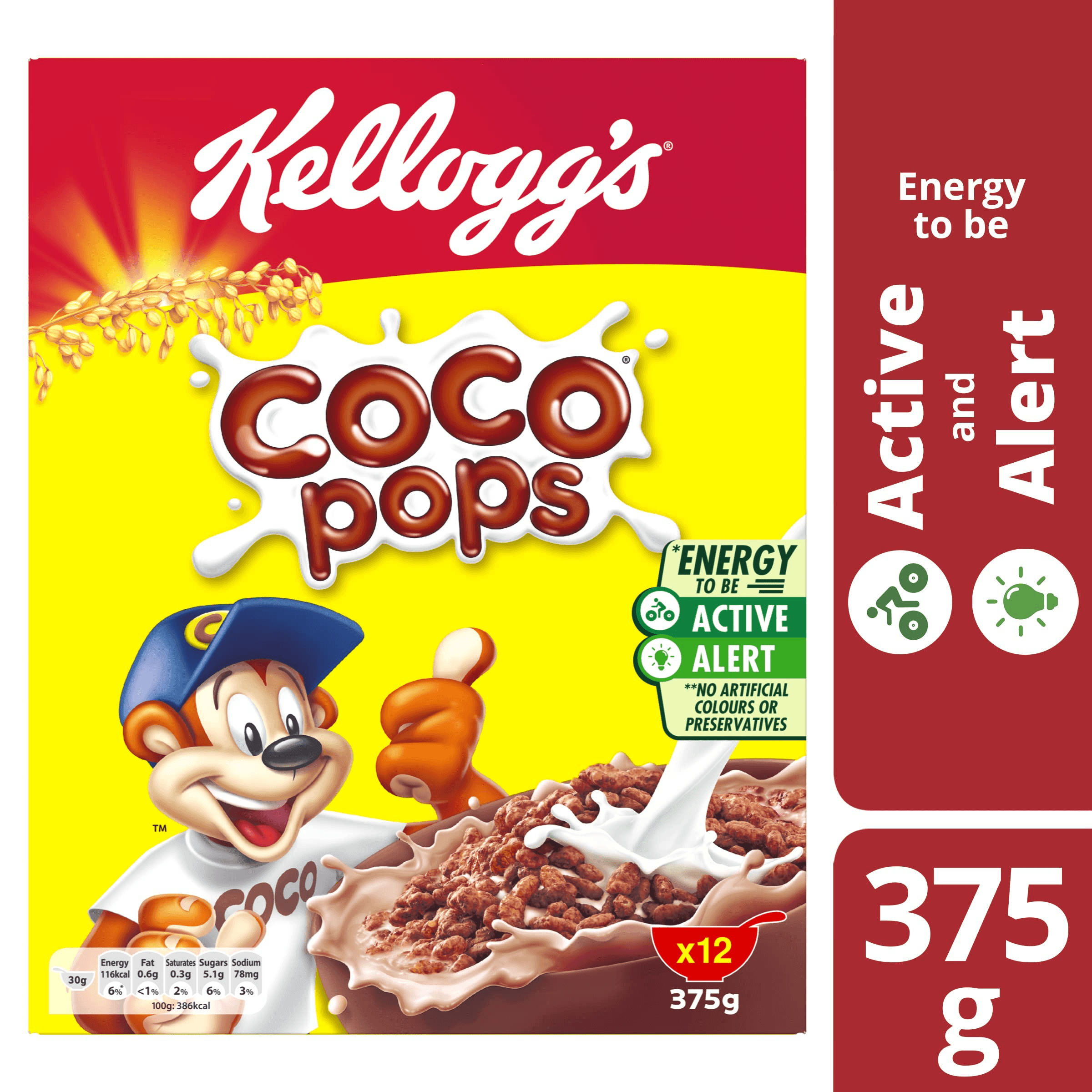 Kellogg's Coco Pops Cereal The Original - 375g – Pinoyhyper