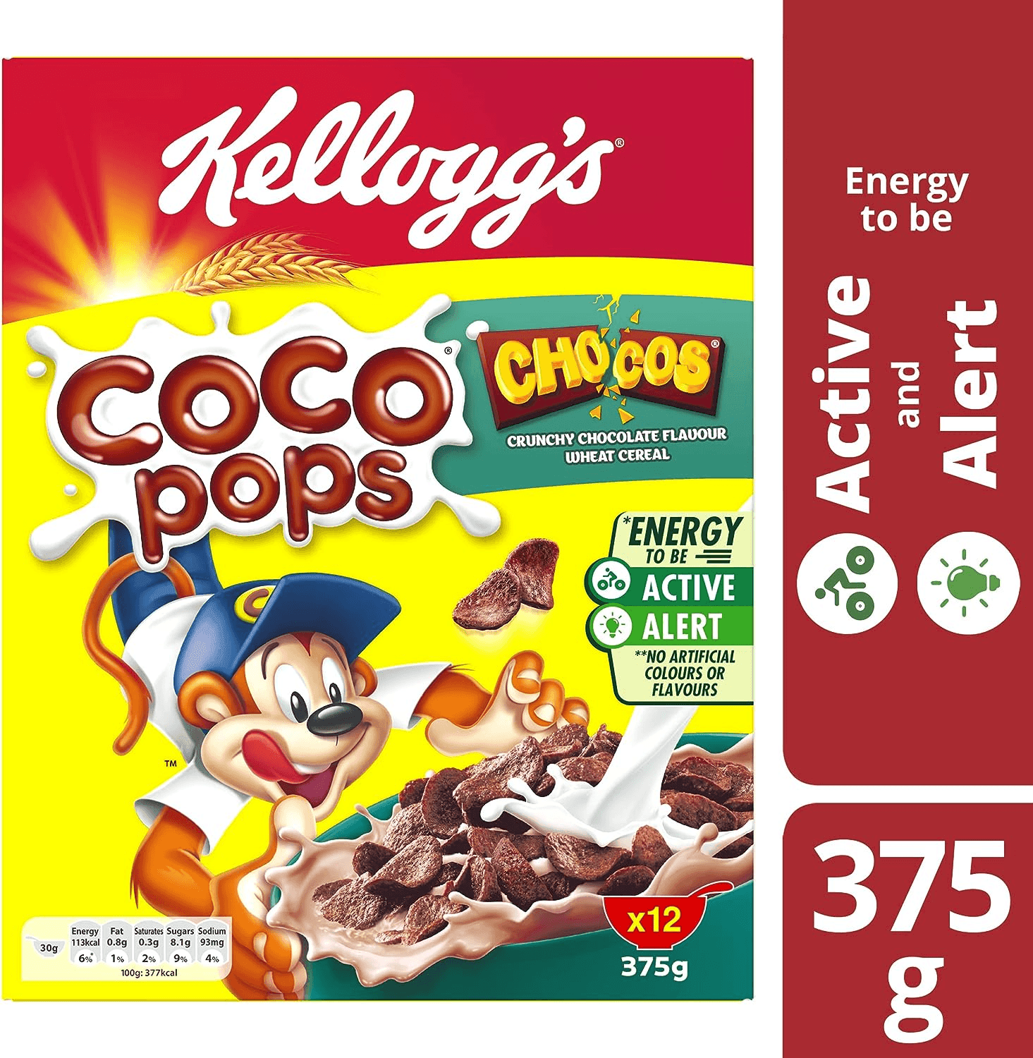 Kellogg's Coco Pops Chocos Cereal The Original - 375g – Pinoyhyper