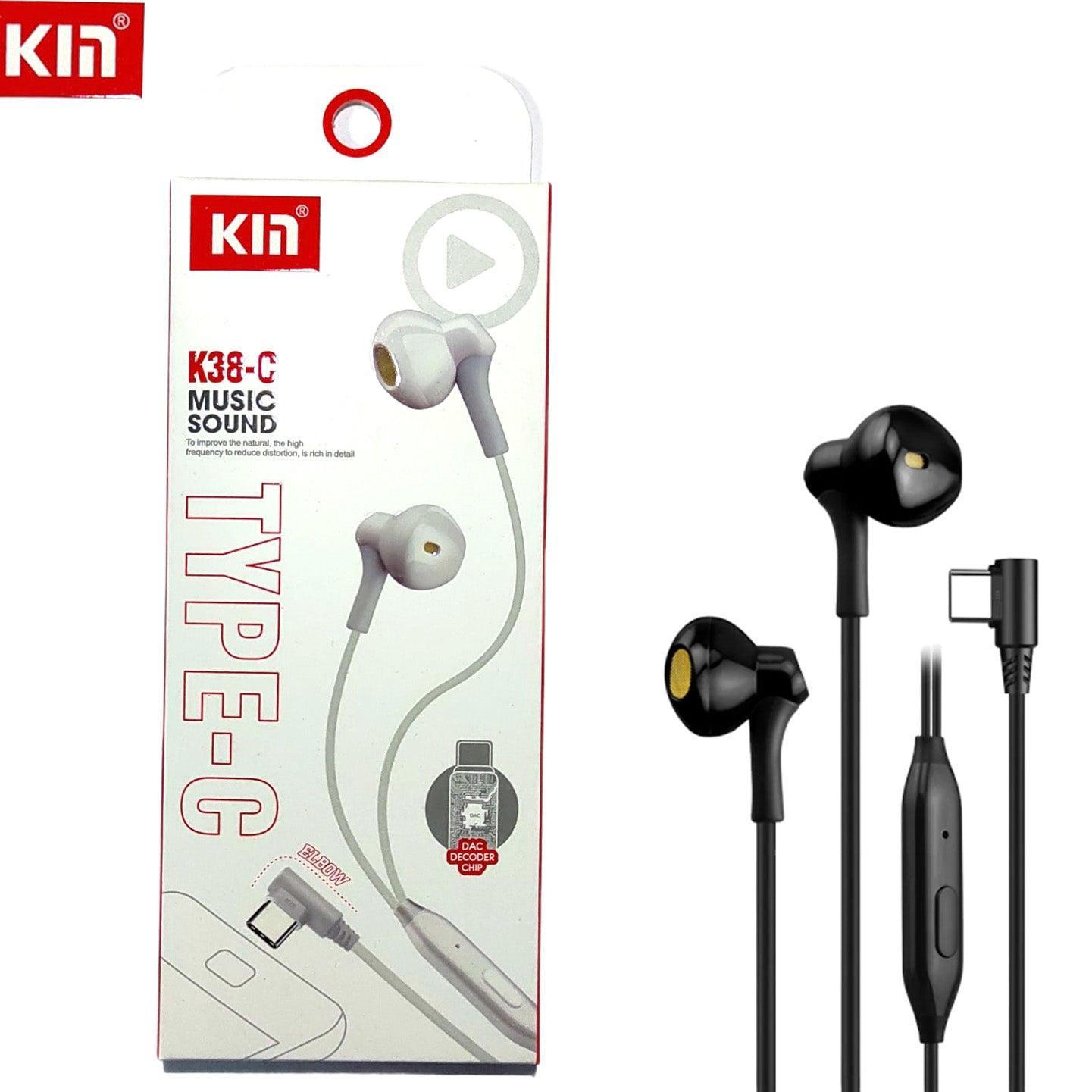 Kin Type C Hi-Fi Wired Headphone K38-C – Pinoyhyper