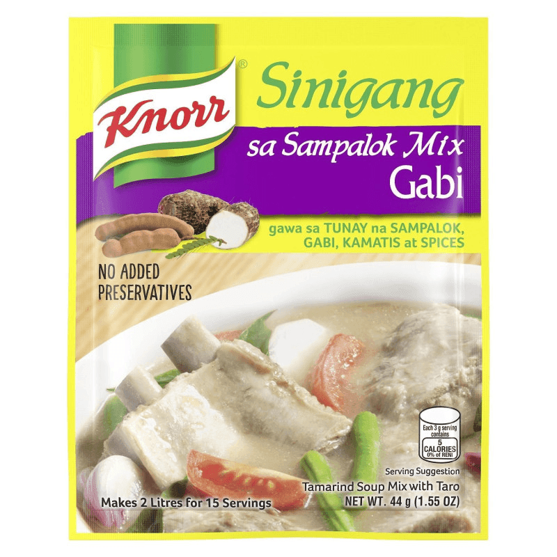 Knorr Sinigang Sa Sampalok Mix Gabi - 44g – Pinoyhyper