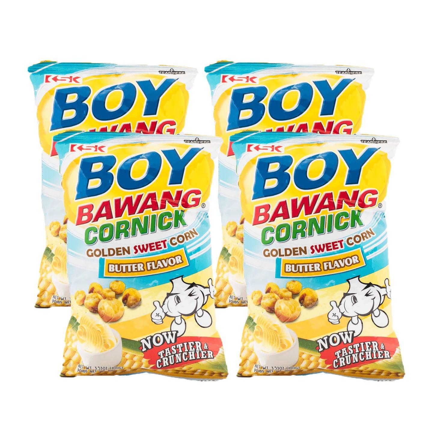 KSK Boy Bawang Cornick Butter Flavor - 100g (3+1) Offer – Pinoyhyper