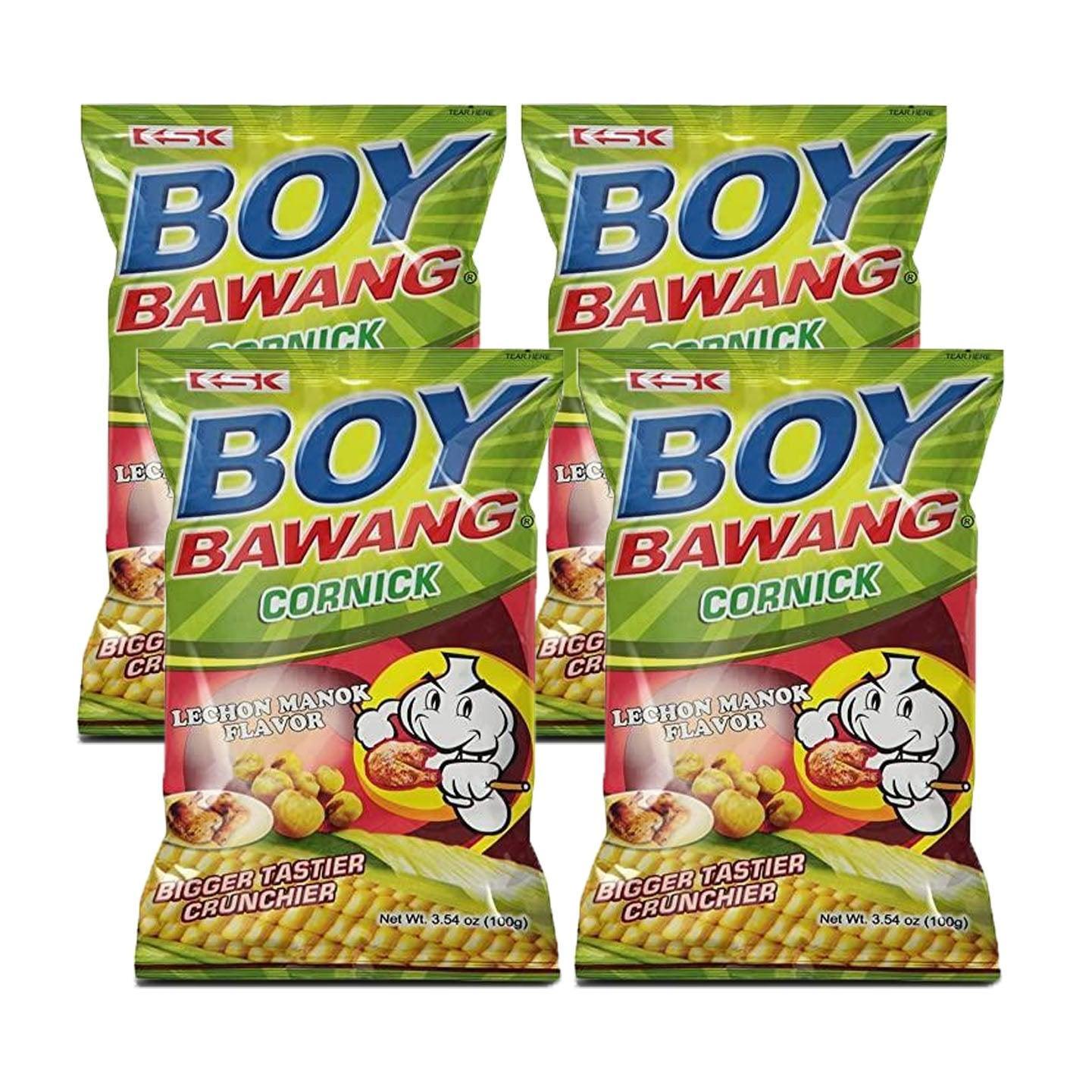 KSK Boy Bawang Cornick Lechon Manok 100g (3+1) Offer – Pinoyhyper