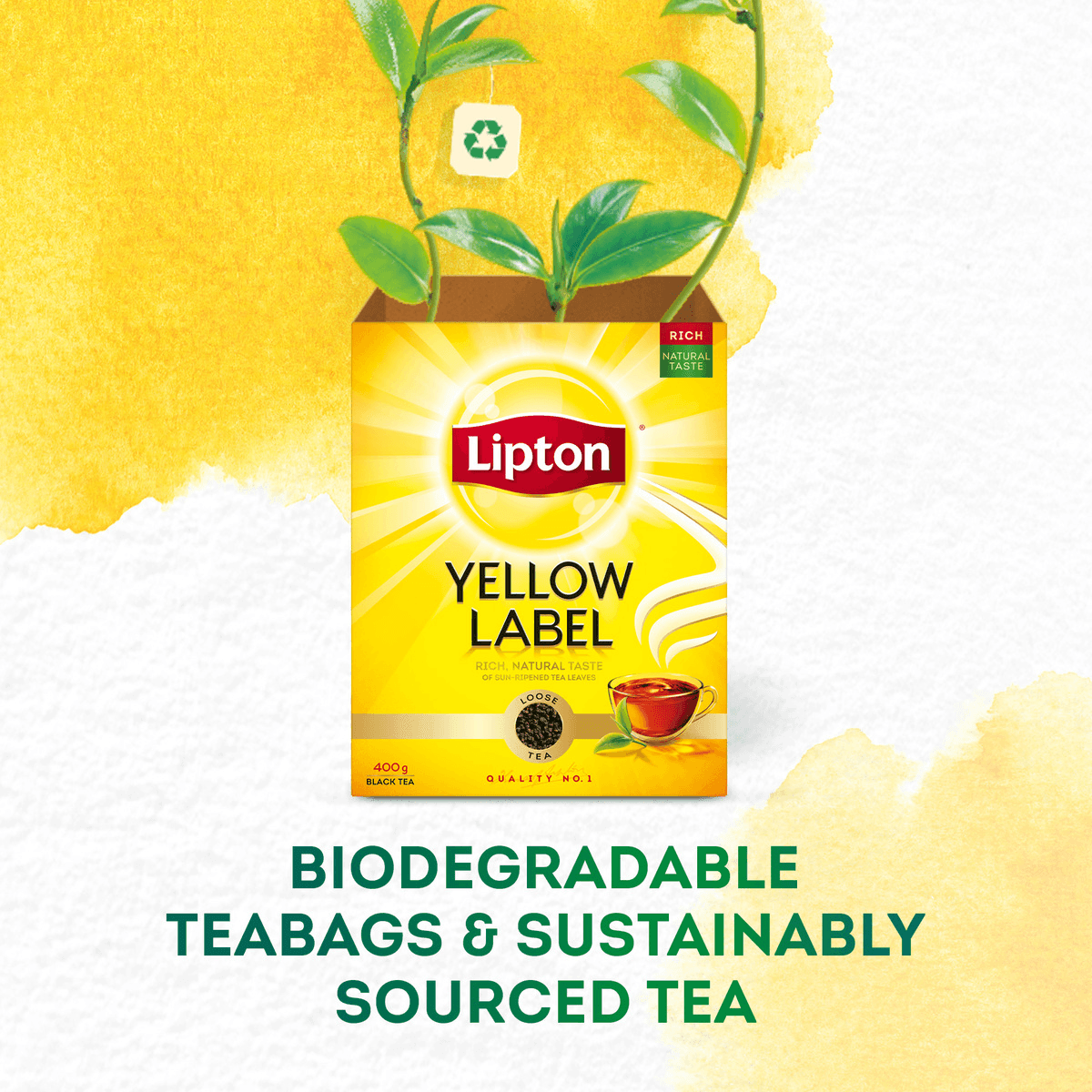 Lipton Yellow Label Black Loose Tea - 400g – Pinoyhyper