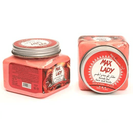 Max Lady Face & Body Scrub Pomegranate - 300ml – Pinoyhyper