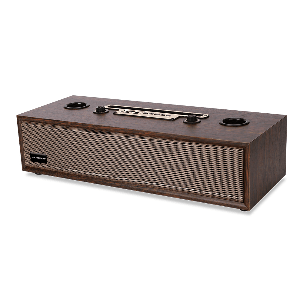 Microdigit Double Mic Karaoke Portable BT Speaker With Microphone ...