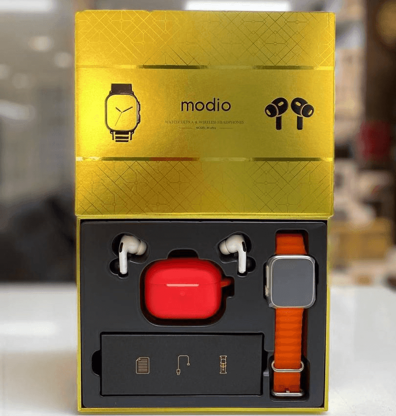 Modio M Ultra Smartwatch With Earbuds – Pinoyhyper