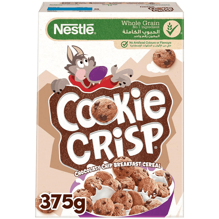 Nestle Cookie Crisp Chocolate Chip Breakfast Cereal - 375g – Pinoy ...