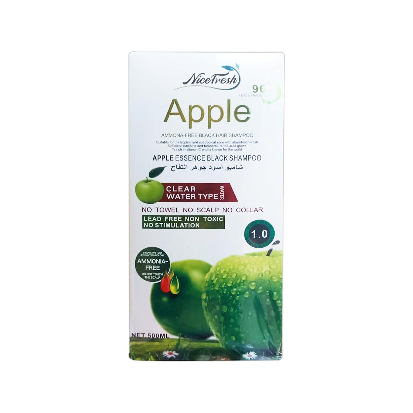 Nice Fresh Apple Essence Black Shampoo (1.0) - 500ml – Pinoyhyper