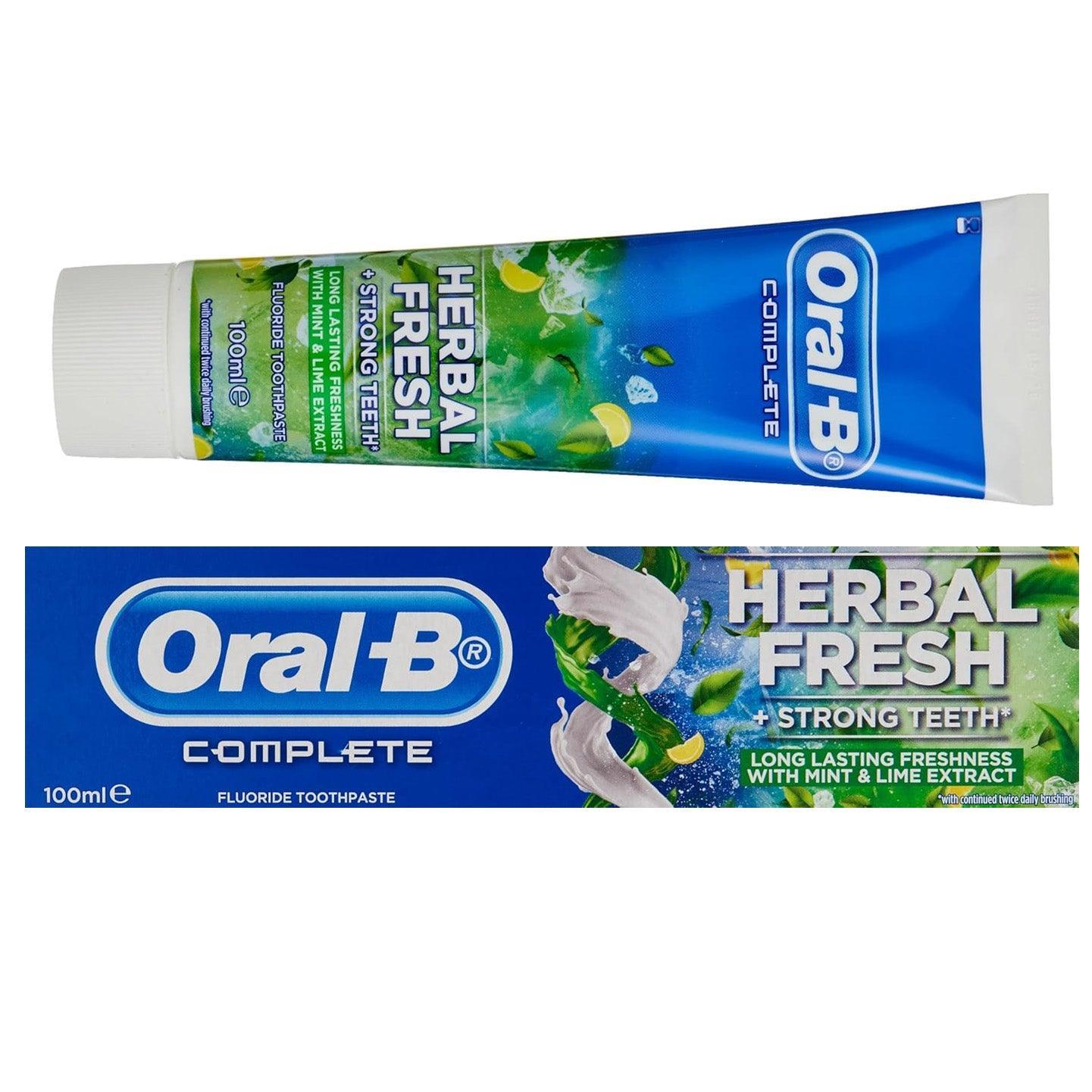 Oral-B Complete Herbal Fresh Toothpaste - 100ml – Pinoyhyper