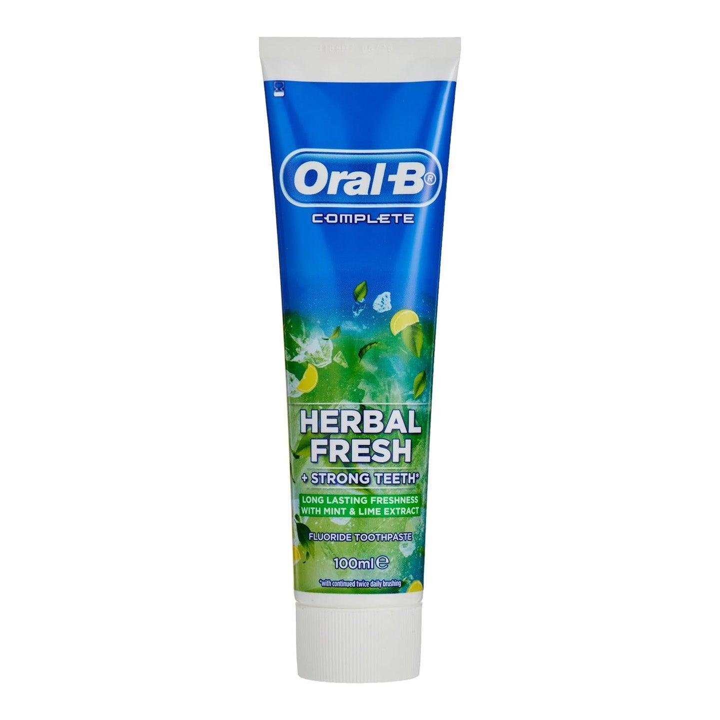 Oral-B Complete Herbal Fresh Toothpaste - 100ml – Pinoyhyper