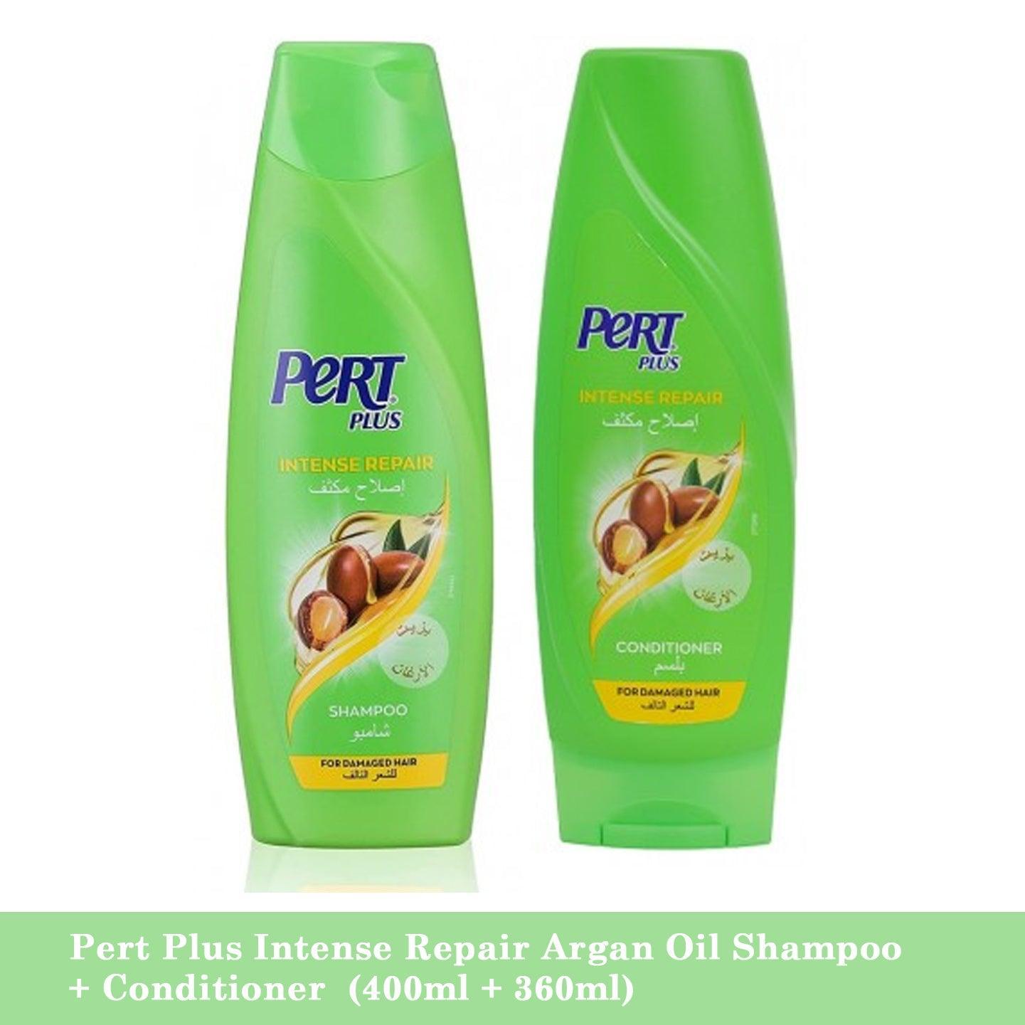 Pert Plus Intense Repair Argan Oil Shampoo + Conditioner (400ml + 360m ...