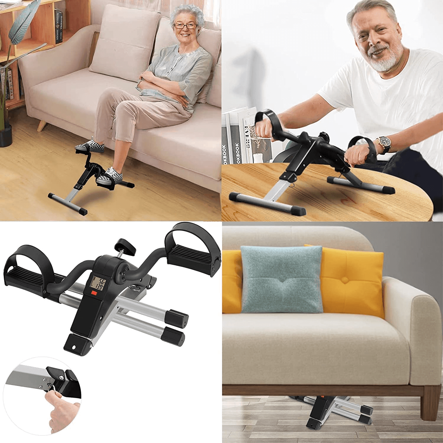 Portable Arm & Leg Pedal Exerciser Fitness Equipment – Pinoyhyper