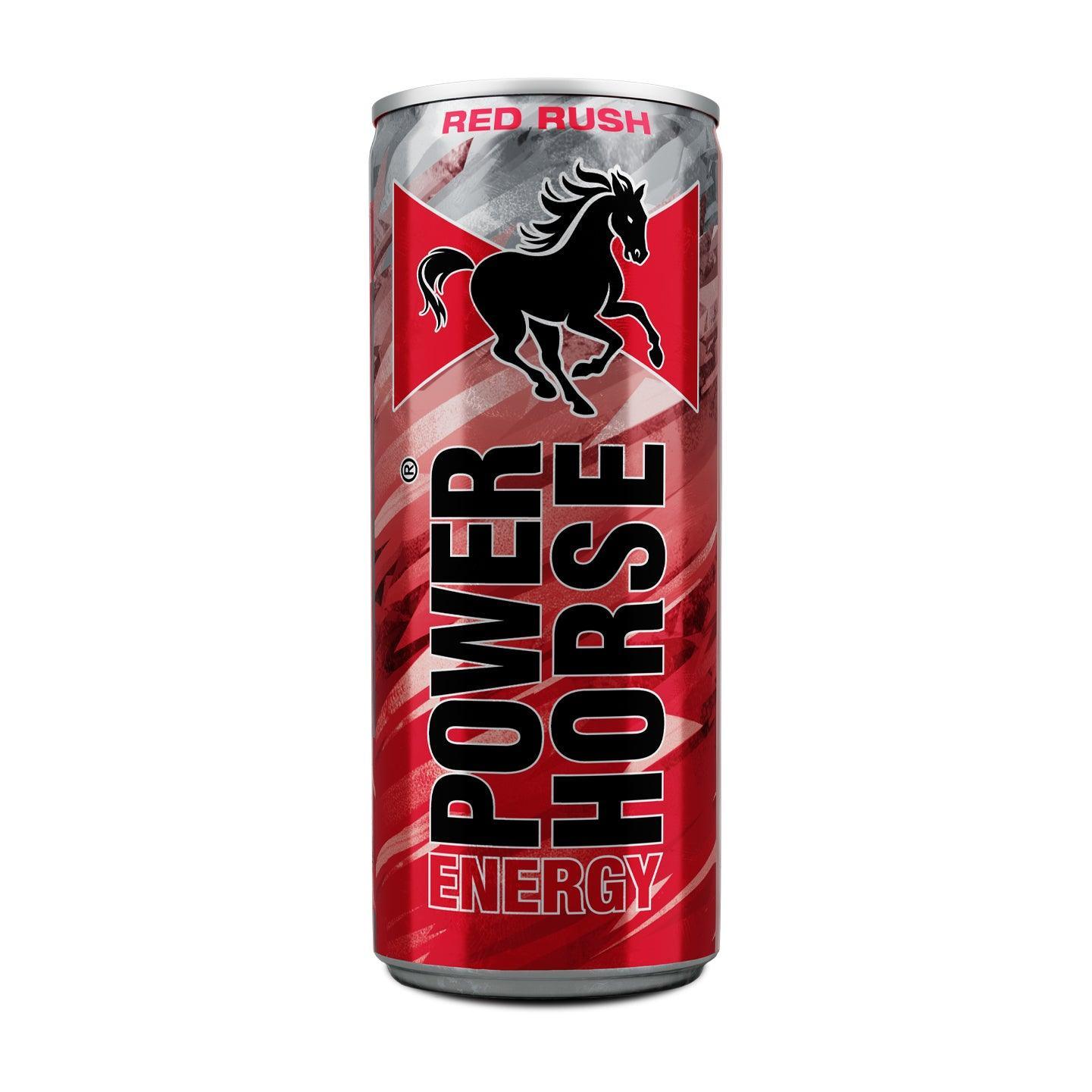 Power Horse Red Rush Energy Drink - 250ml × 4 Pcs – Pinoyhyper
