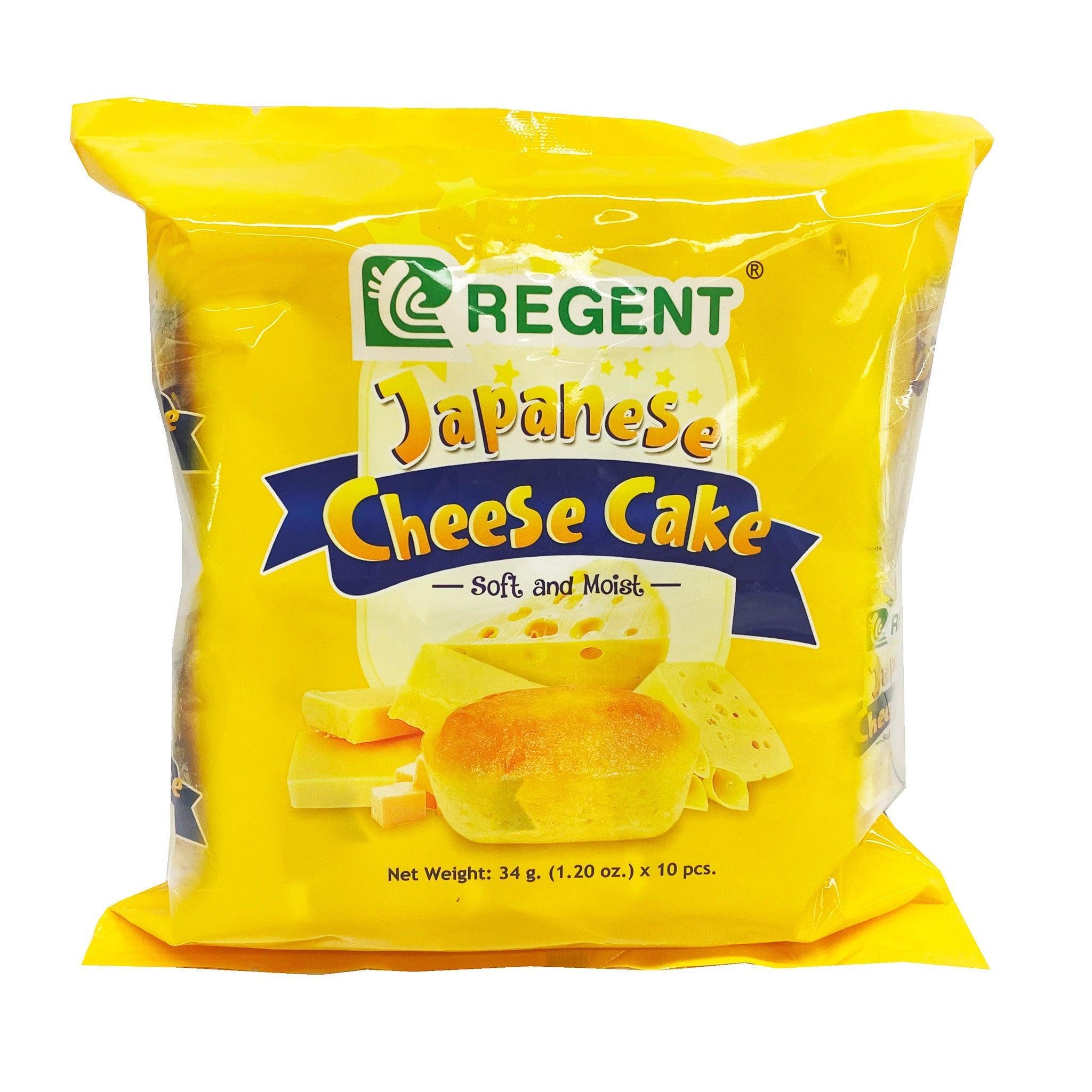 Regent Japanese Cheese Cake 10x34g – Pinoyhyper