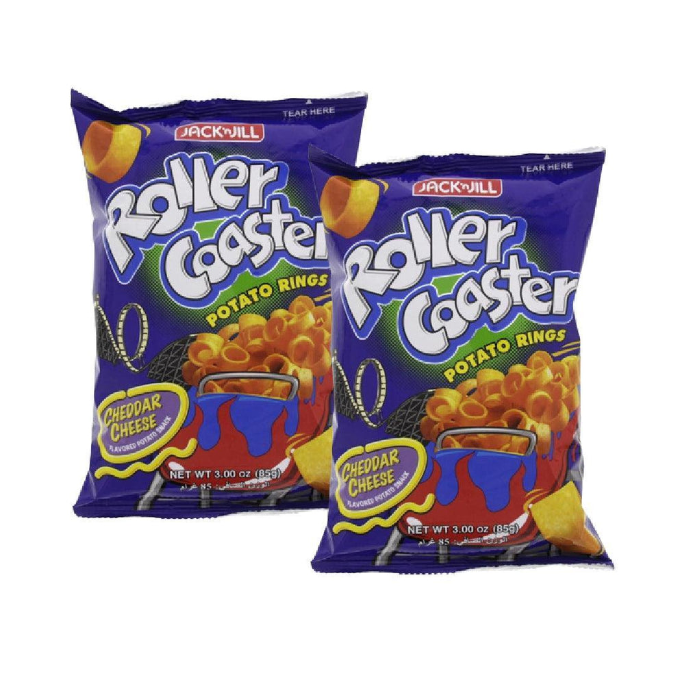 Roller Coaster Potato Rings Cheddar 85g - Jack n Jill 2 Pcs (Offer ...