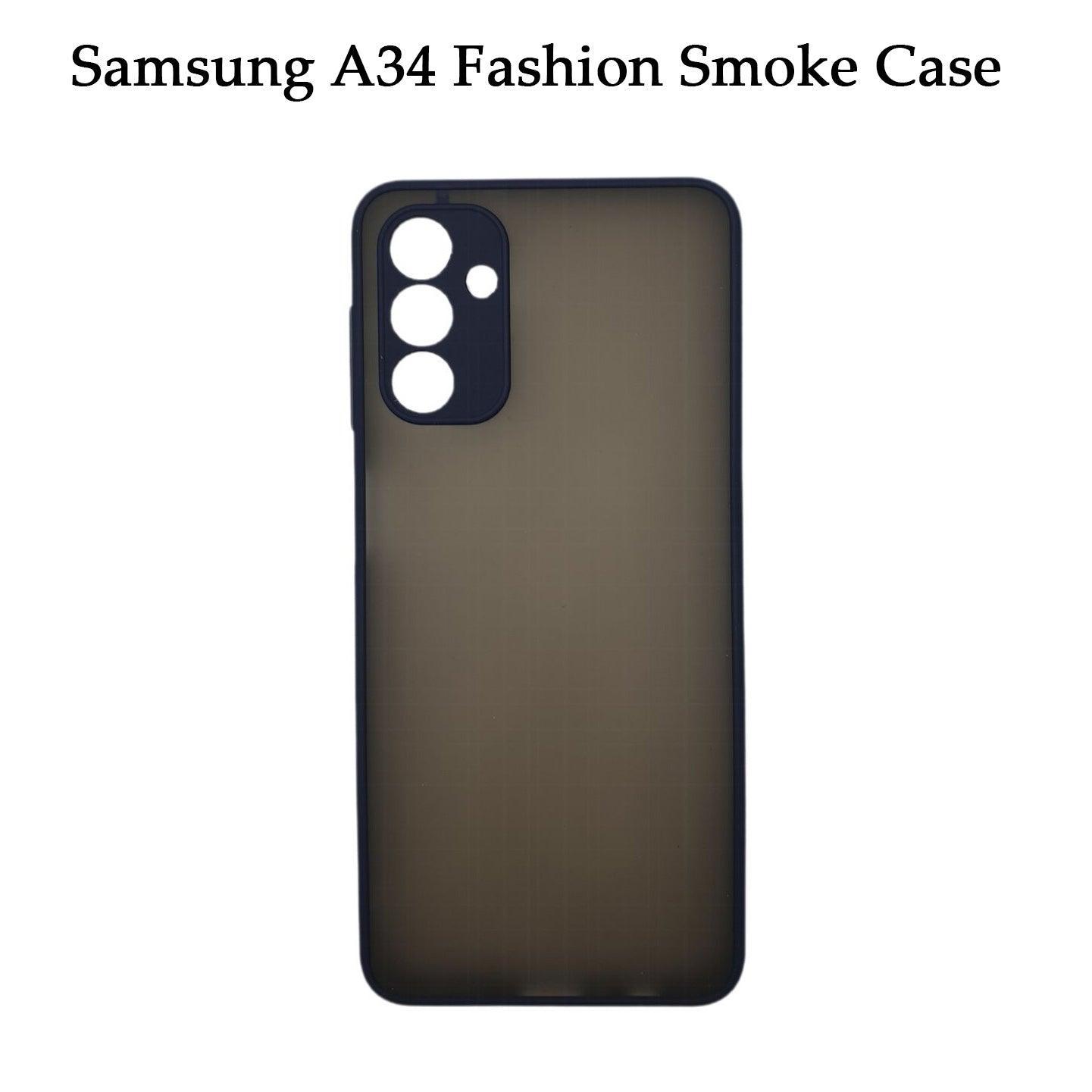 Samsung A34 Fashion Smoke Case – Pinoyhyper