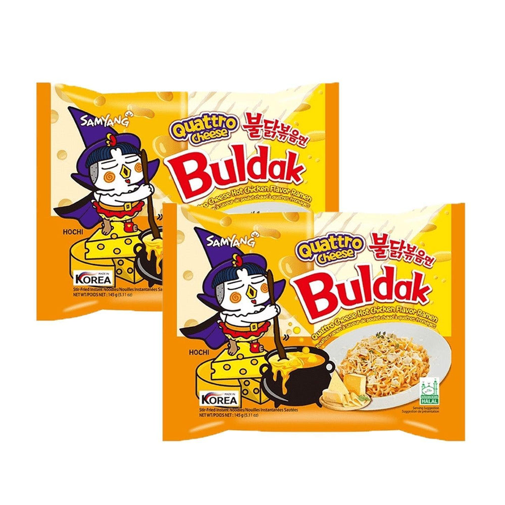 Samyang Buldak Quattro Cheese Ramen Noodle - 145g (1+1) Offer – Pinoyhyper
