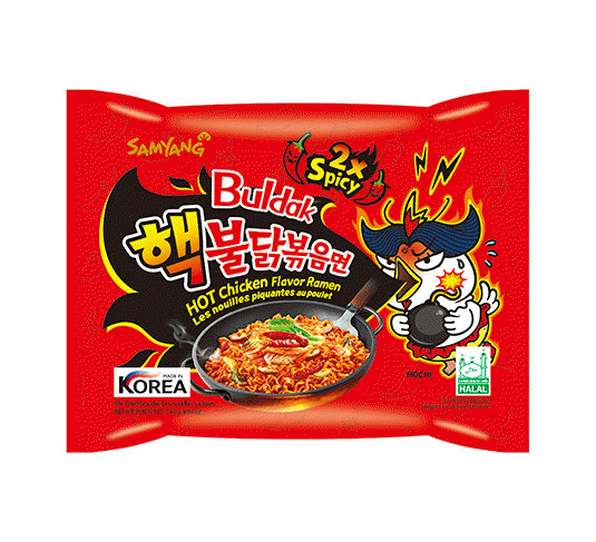 Samyang Buldak Hot Chicken Ramen 2x Spicy 140g – Pinoyhyper