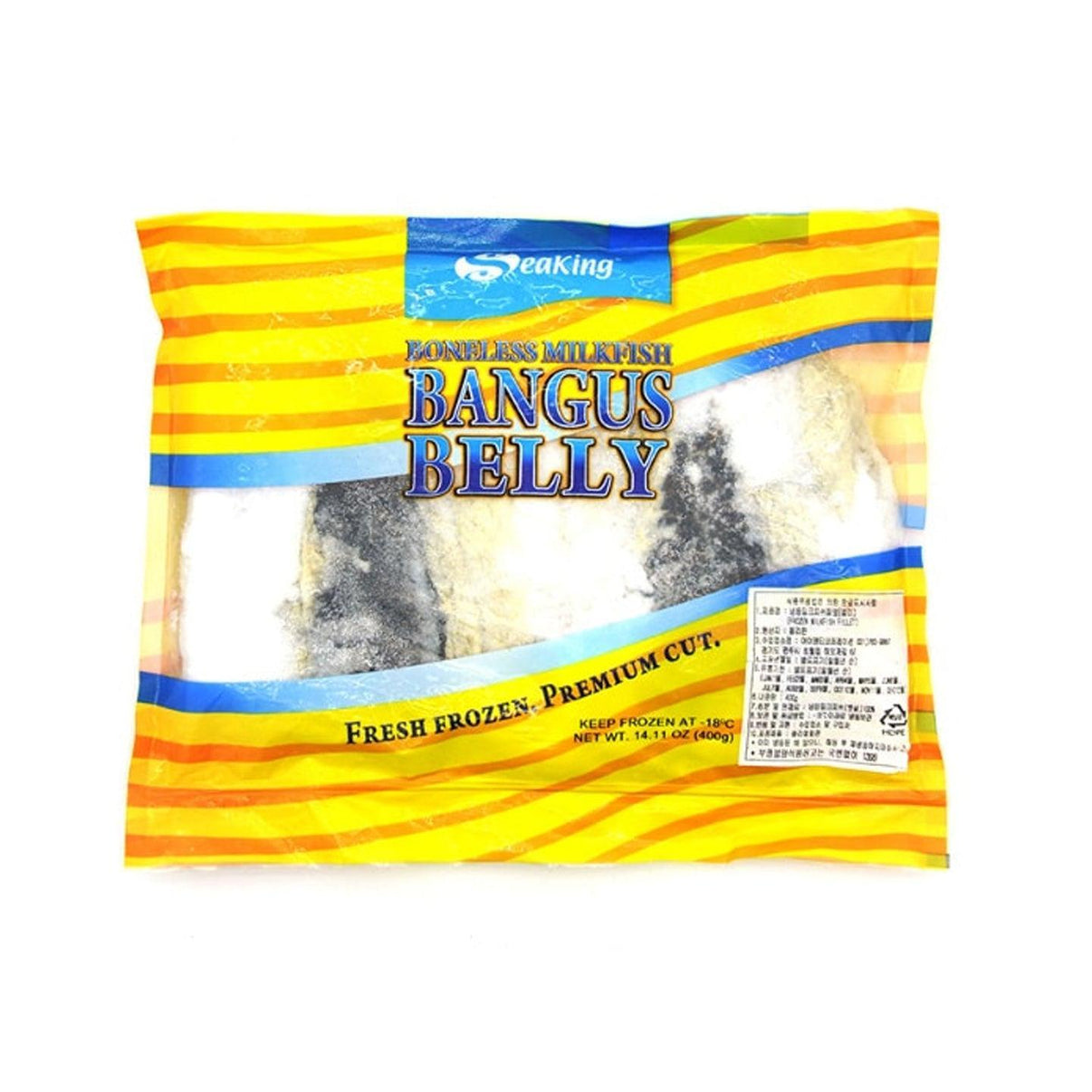 Sea King Boneless Milkfish Bangus Belly (Frozen) - 400g – Pinoy Hyper ...