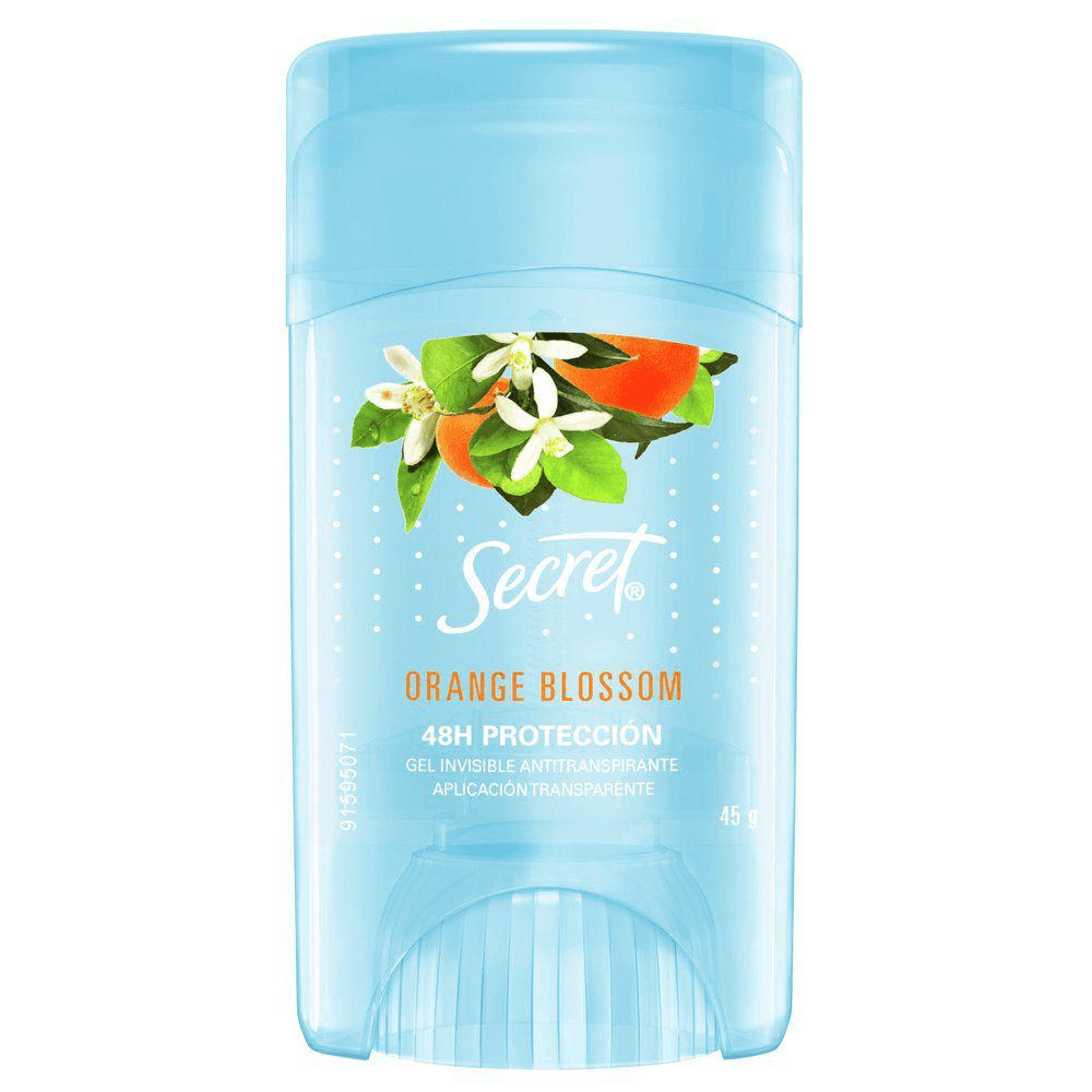 Secret Antiperspirant 48h Protection Deodorant Orange Blossom - 45g ...