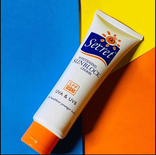 Secret Whitening Sun Block Cream SPF 90 - 125g (Big) – Pinoyhyper