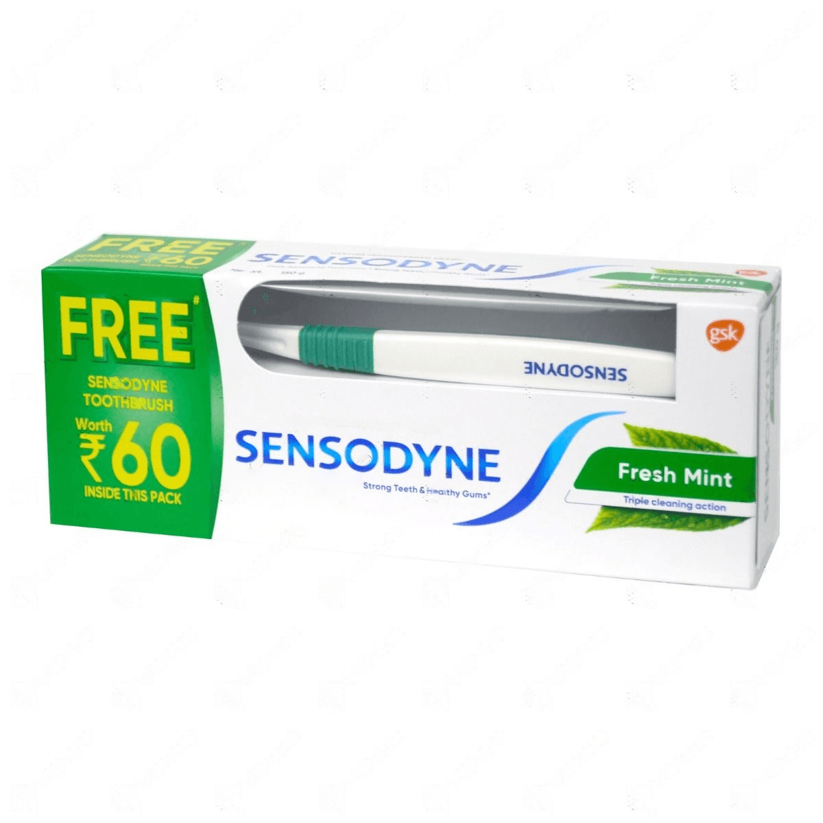 Sensodyne Toothpaste Fresh Mint (150g) + Toothbrush – Pinoyhyper