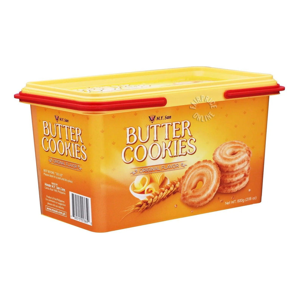 SkyFlakes Butter Cookies Tub 600g - M.Y. San – Pinoyhyper