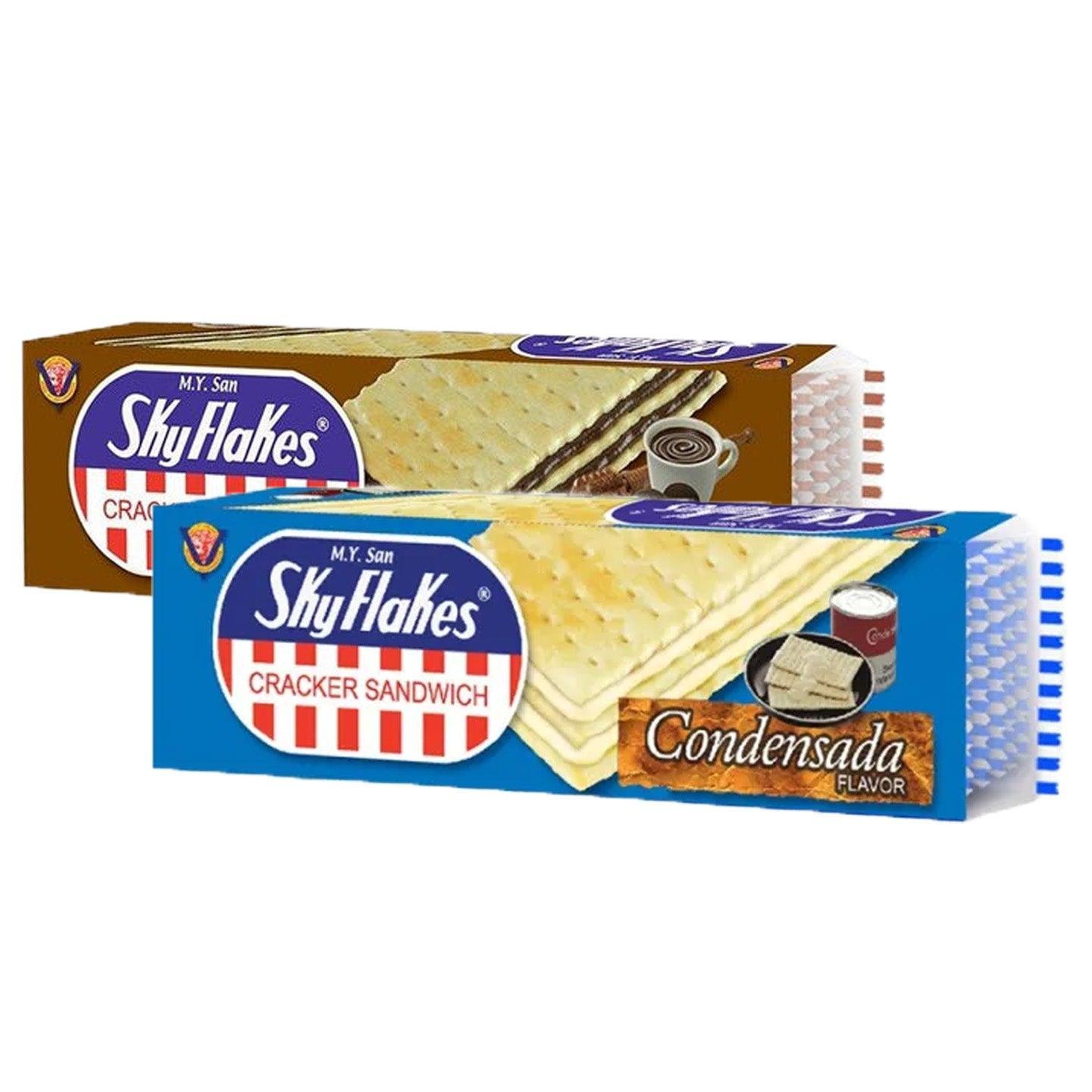 Skyflakes Cracker Sandwich Condensada + Tsokolate 30g x 10's (1+1) Off ...
