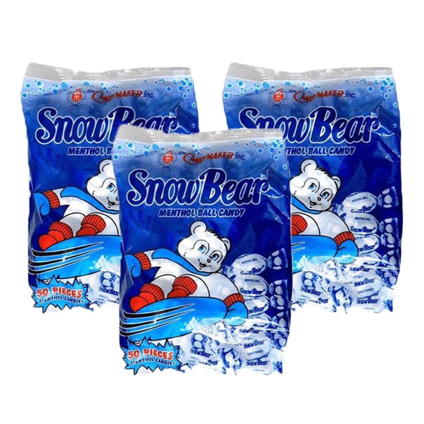Snow Bear Menthol Ball Candy - 50 PCS 230g (2+1) Offer – Pinoyhyper