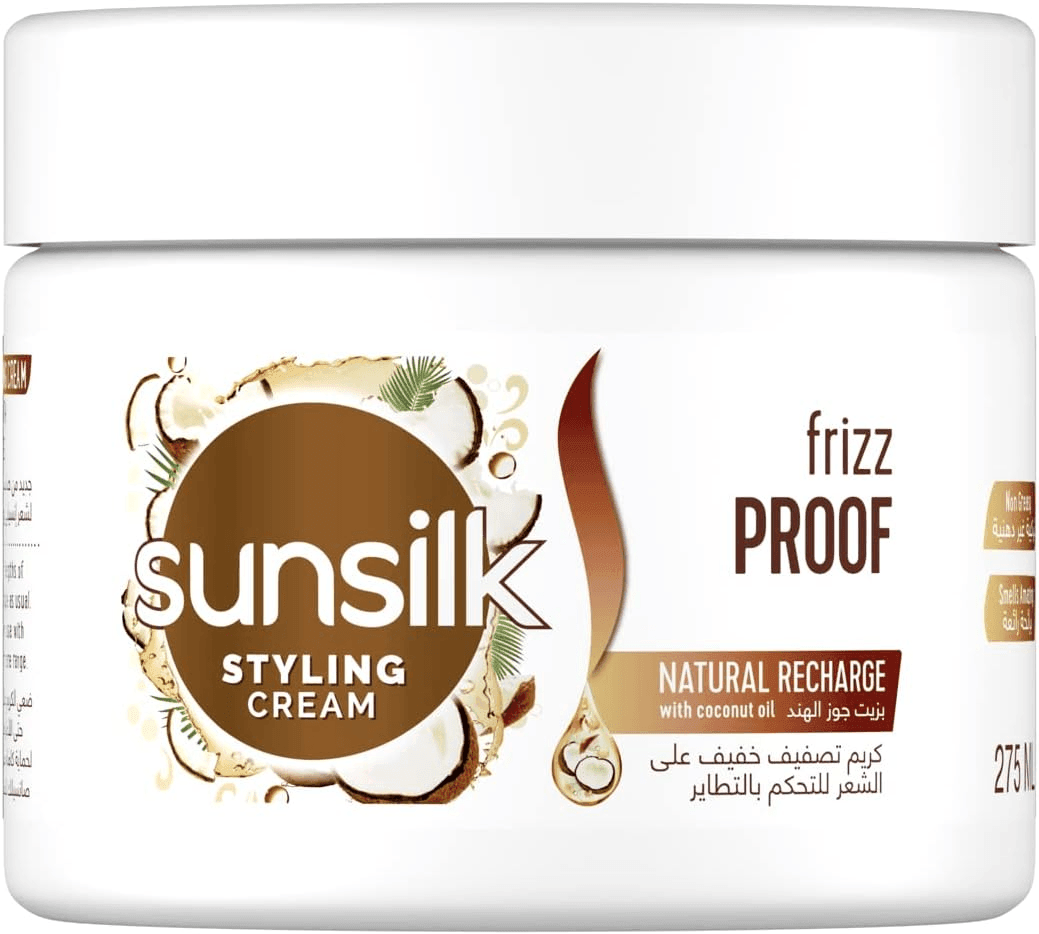 Sunsilk Frizz Proof With Coconut Oil Styling Hair Cream - 275ml ...