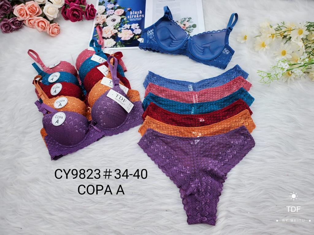 Taidifen Bra and Panty Set Copa A - CY9823 – Pinoyhyper