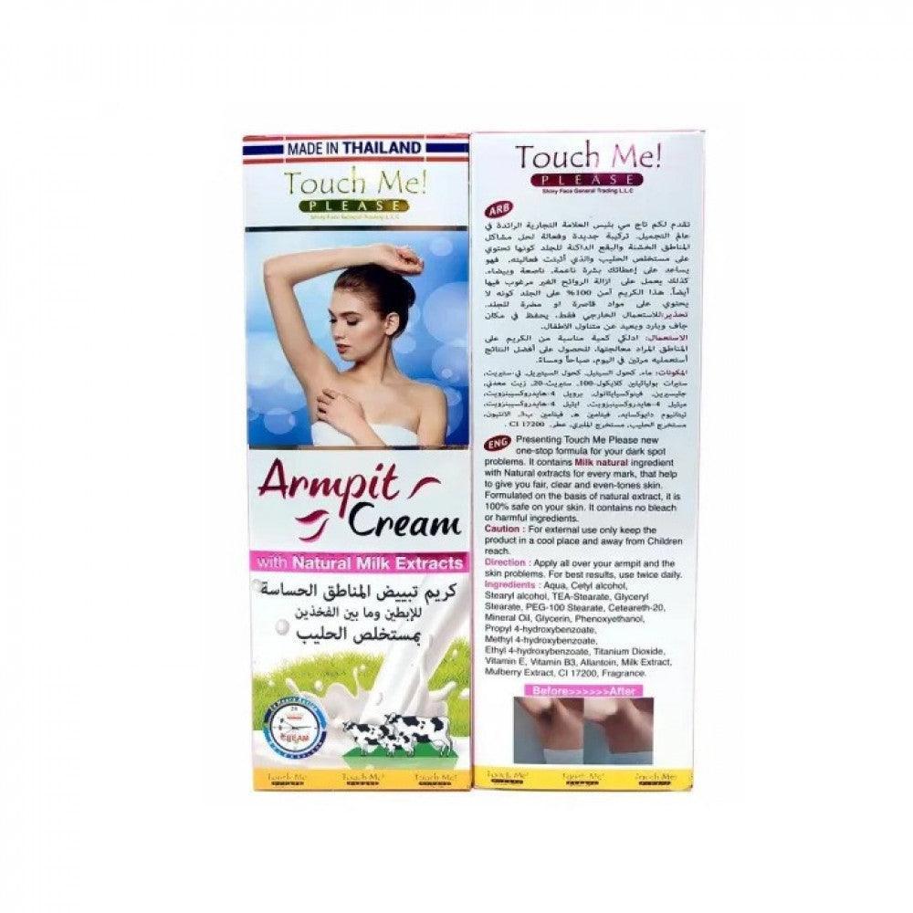 Touch Me Armpit Brightening Cream Milk Extract (Thailand) - 100 ml ...