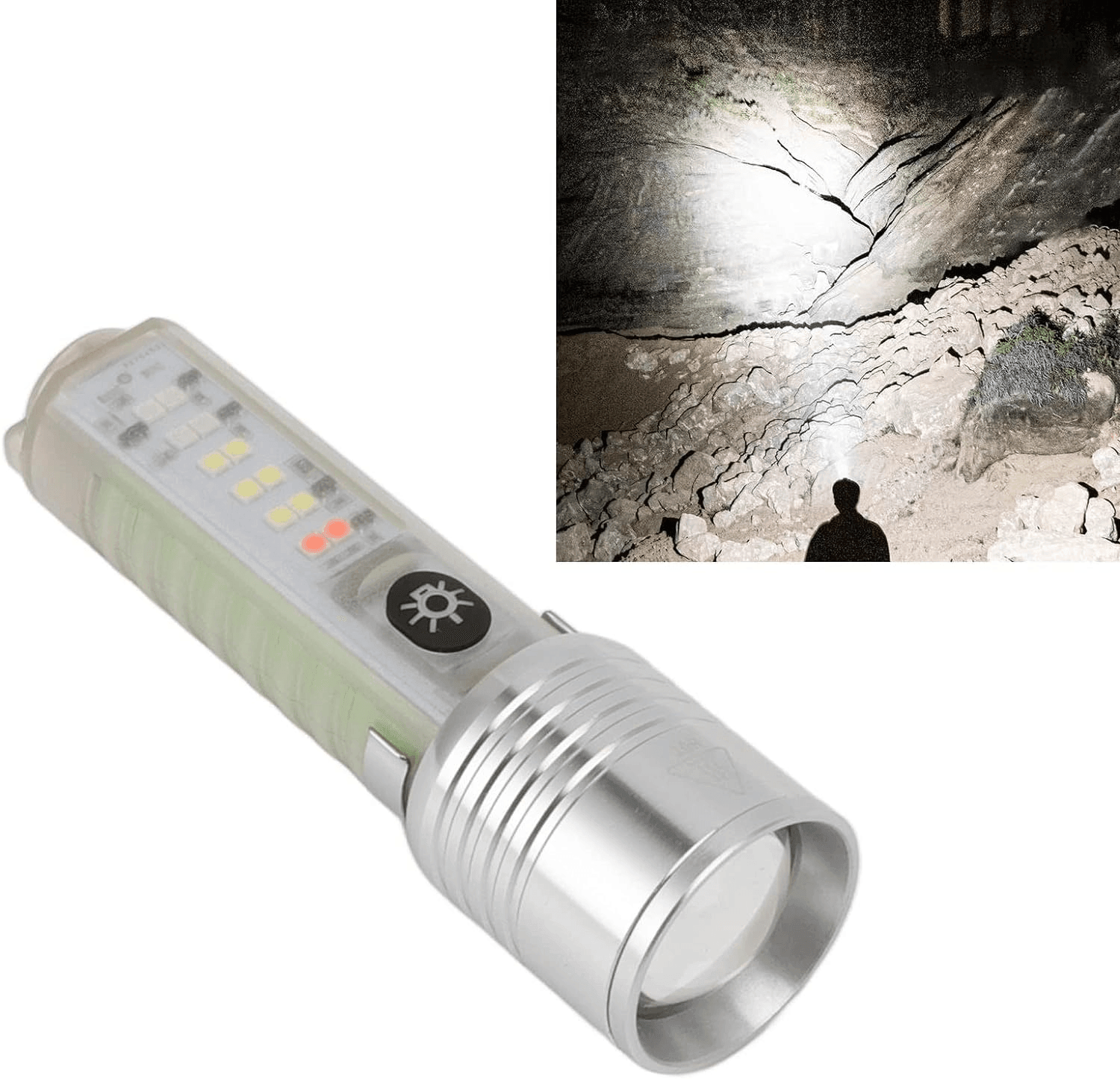 USB Rechargeable Portable LED Flashlight – Pinoyhyper