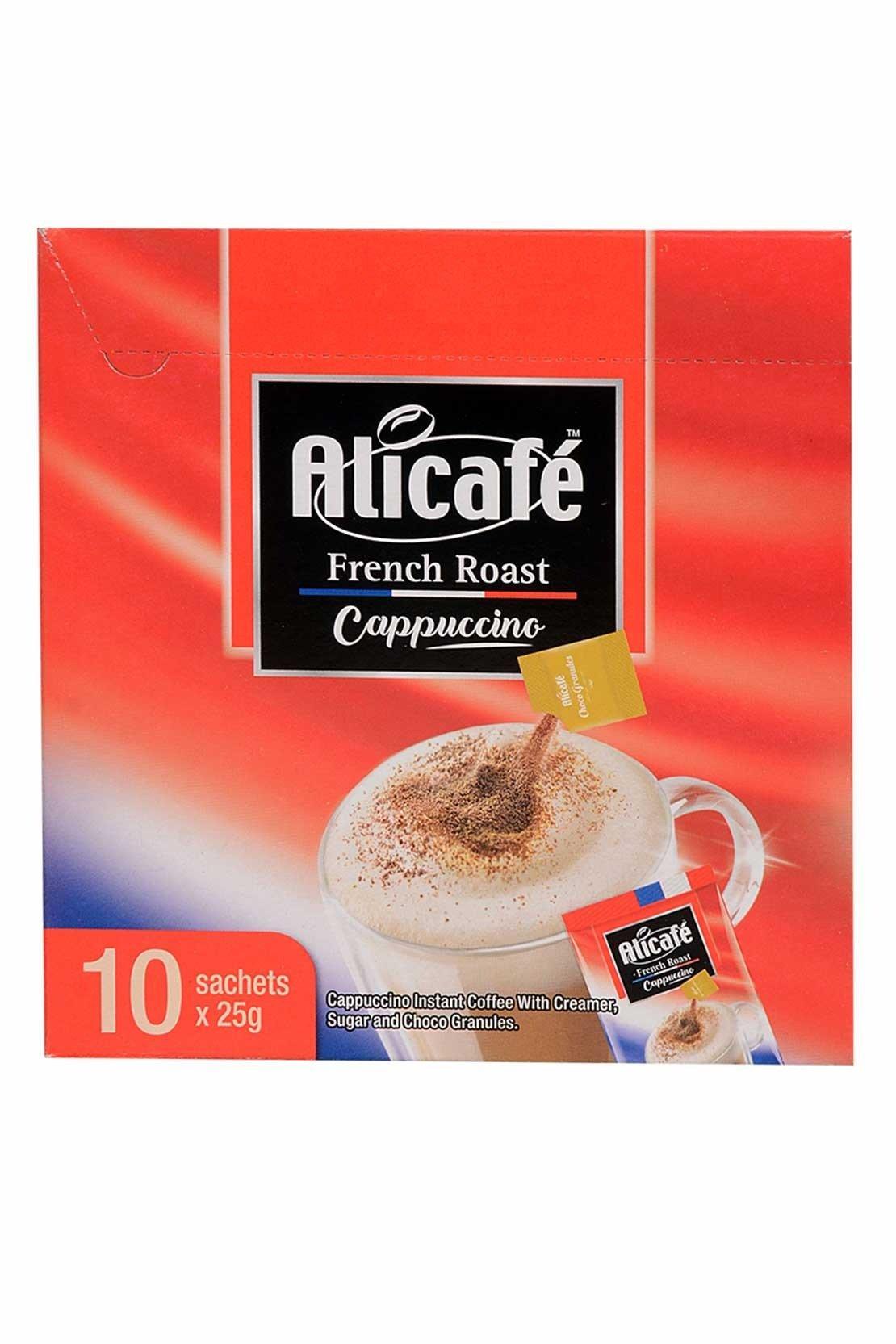 Alicafe French Roast Cappuccino Instant Coffee Mix 25g x 10 Sachets ...