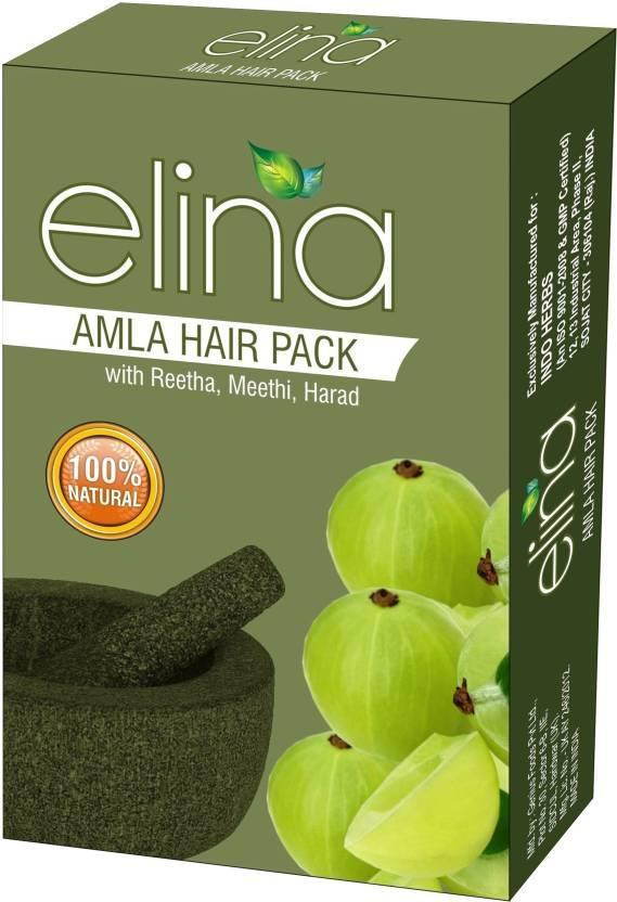 Amla Hair Pack With Reetha, Methi, Harad 100g - Elina – Pinoyhyper