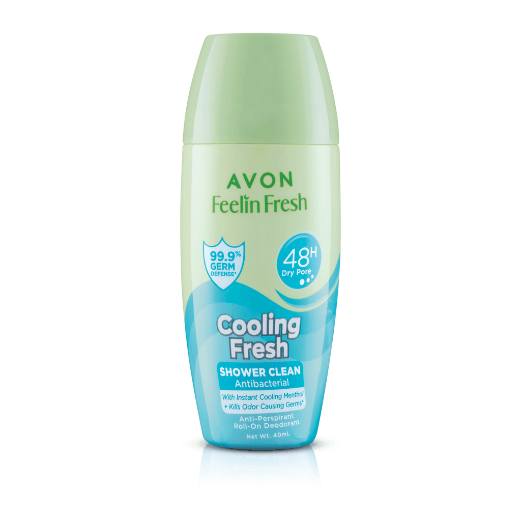 Avon Feelin Fresh Cooling Anti-Perspirant Roll-On Deo - 40ml – Pinoyhyper