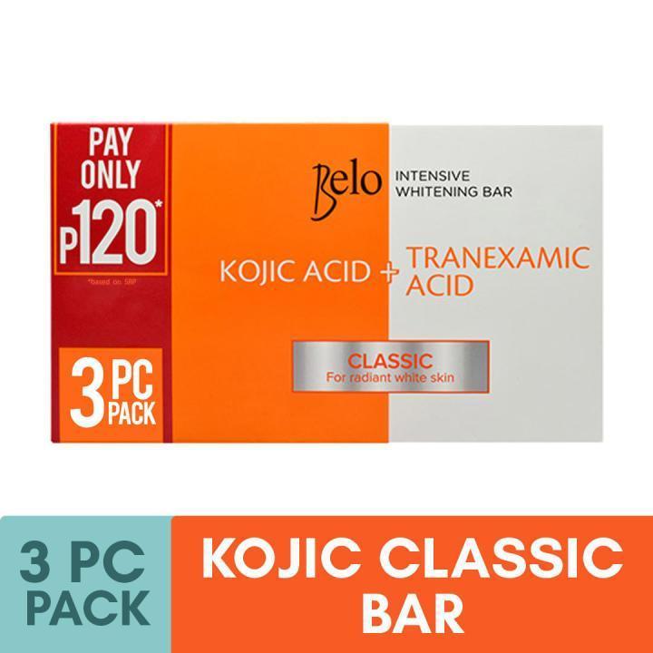 Belo Kojic Acid + Tranexamic Acid Soap - 3pcs Pack – Pinoyhyper