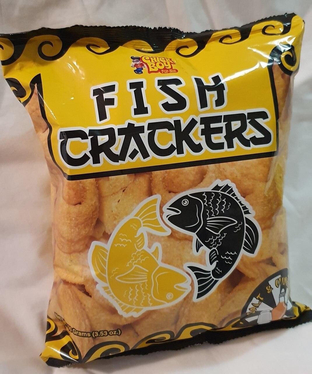 Chickboy Fish Cracker Salt and Vinegar 100gm – Pinoyhyper